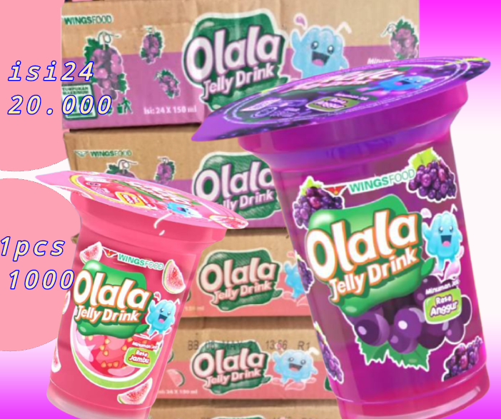 BERBAGAI JENIS MINUMAN : Olala Jelly Drink