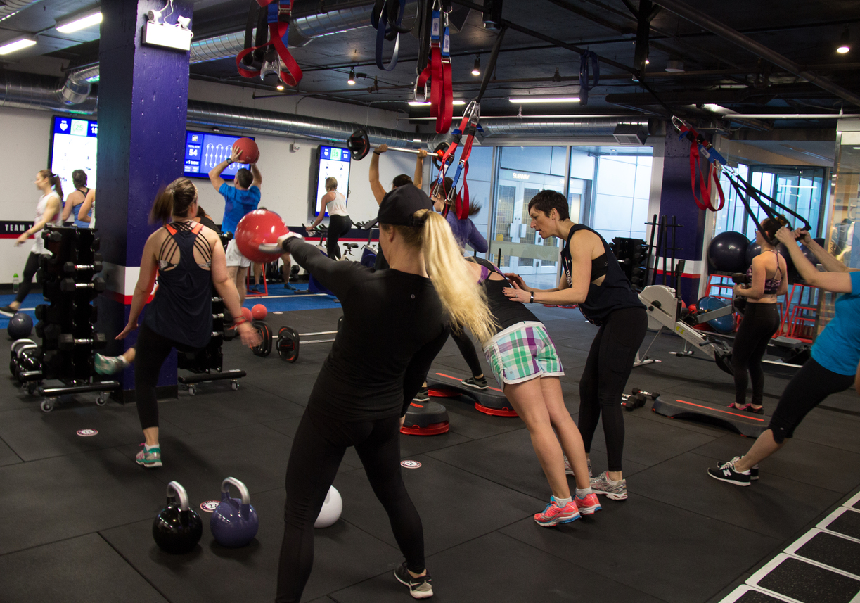 Victoria West: A Workout Training Session at F45, the New Fitness Club ...