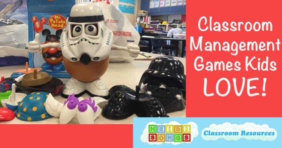 Five Classroom Management Games Kids LOVE!
