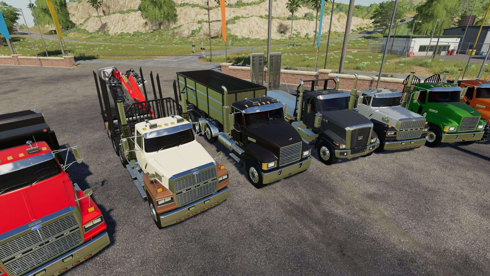 FS19 Trucks and AR frames Pack v1.0 - FS 19 & 22 USA Mods Collection