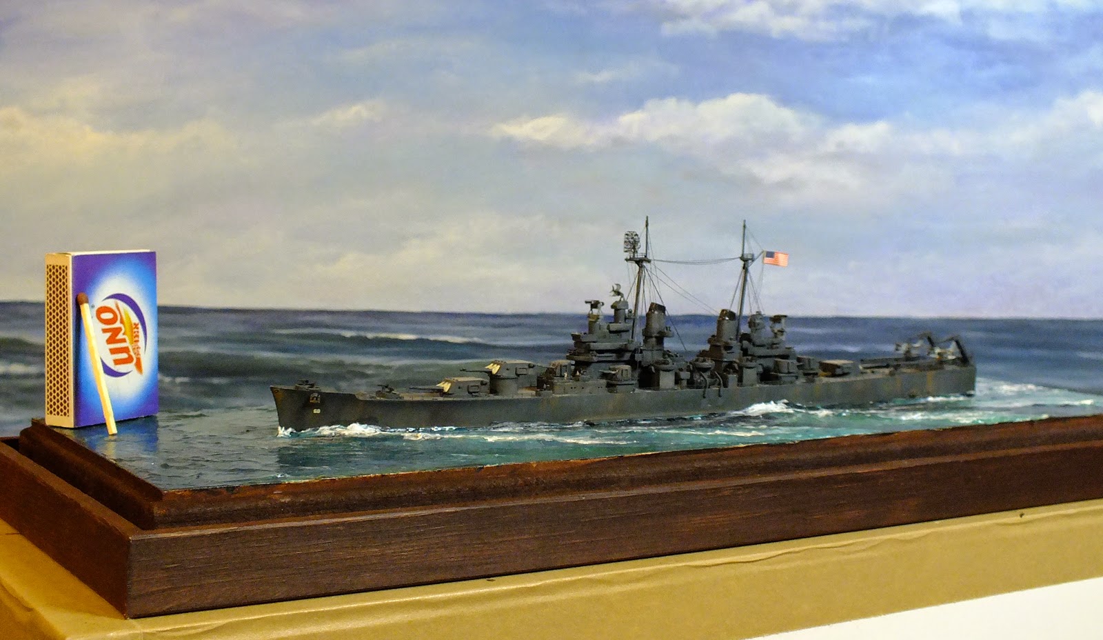 MODELSHIPS & WORLD IN SCALE: USS Baltimore (CA-68), 1943.