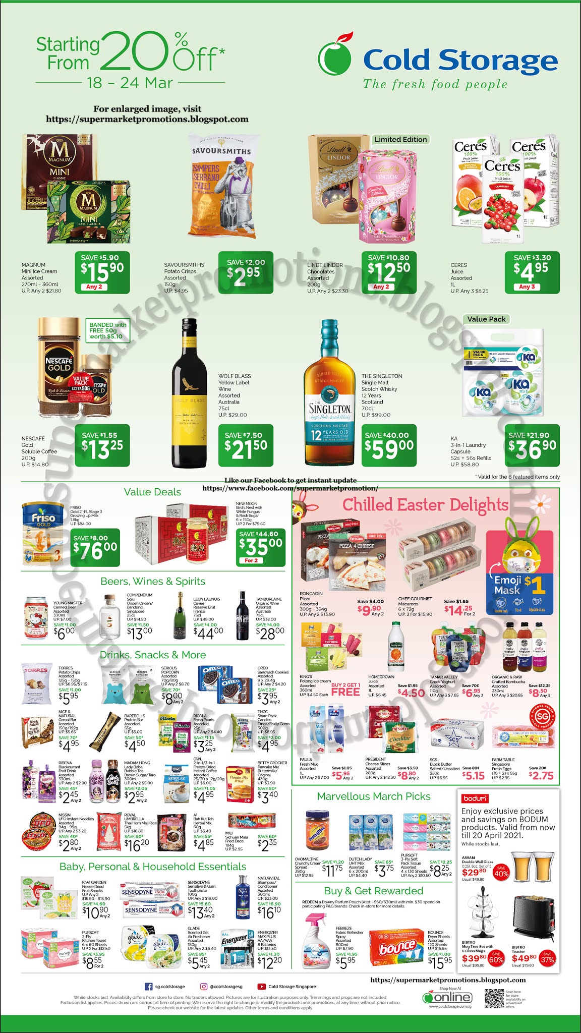 Cold Storage Weekly Promotion Ad 18 - 24 March 2021 ~ Supermarket ...