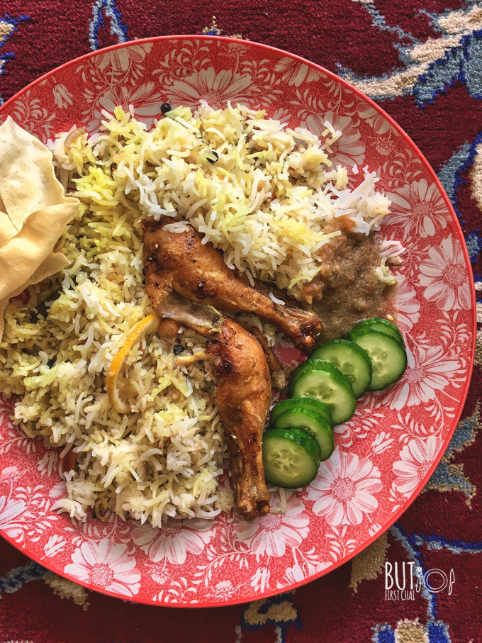 Yemeni Chicken Mandi | Baked Smoky Chicken Rice
