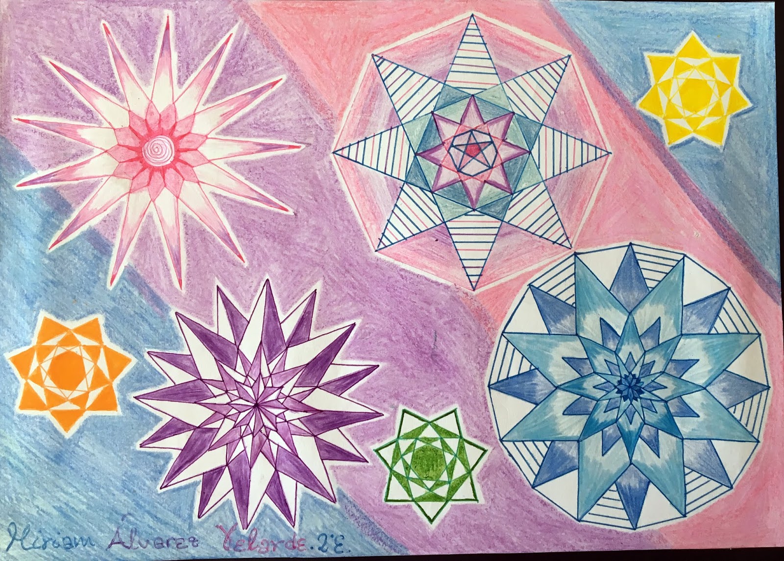 COMPOSICIONES GEOMÉTRICAS POLÍGONOS