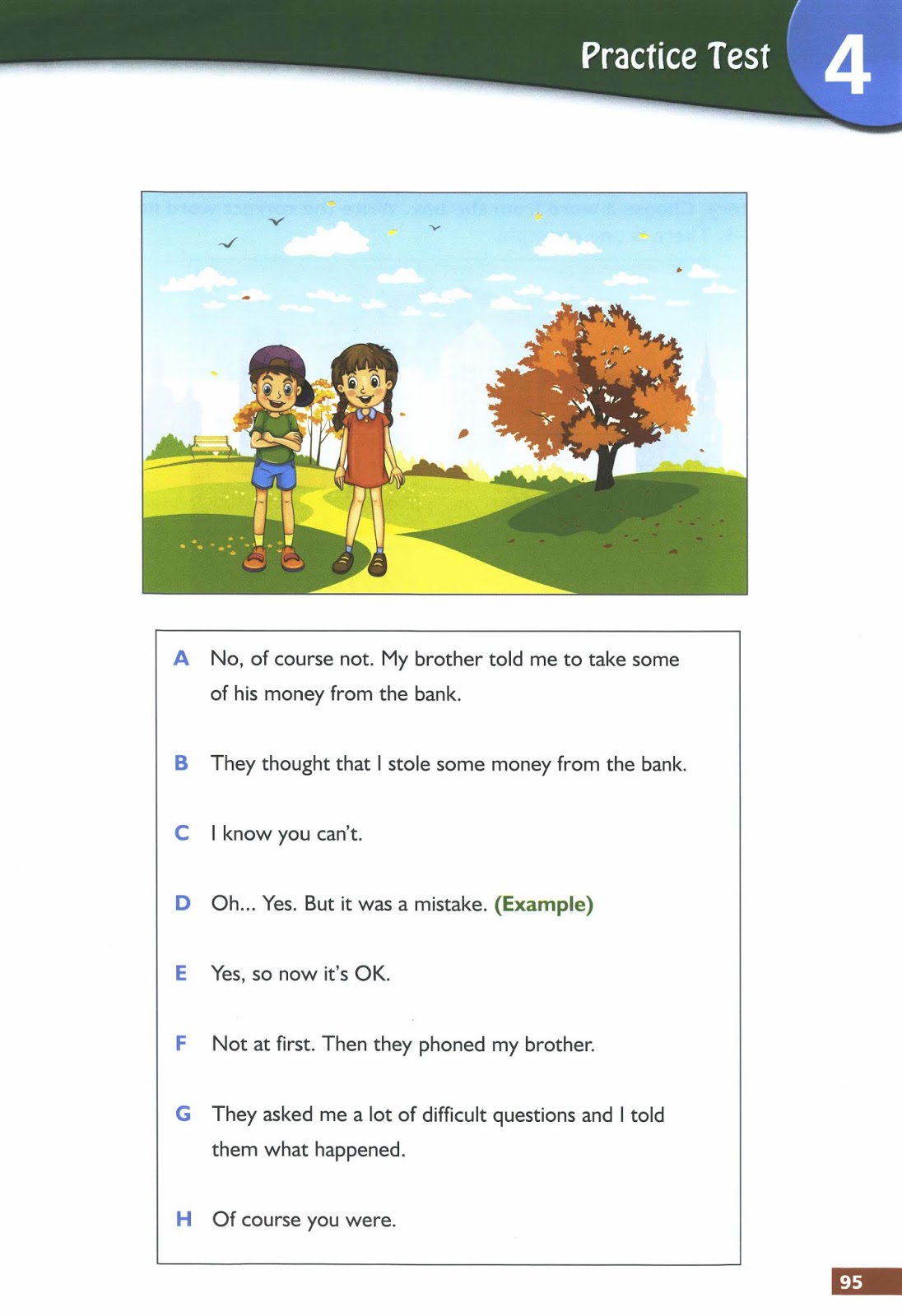 English Cambridge Tests - Complete Flyers Tests - Let Your Hair Down!