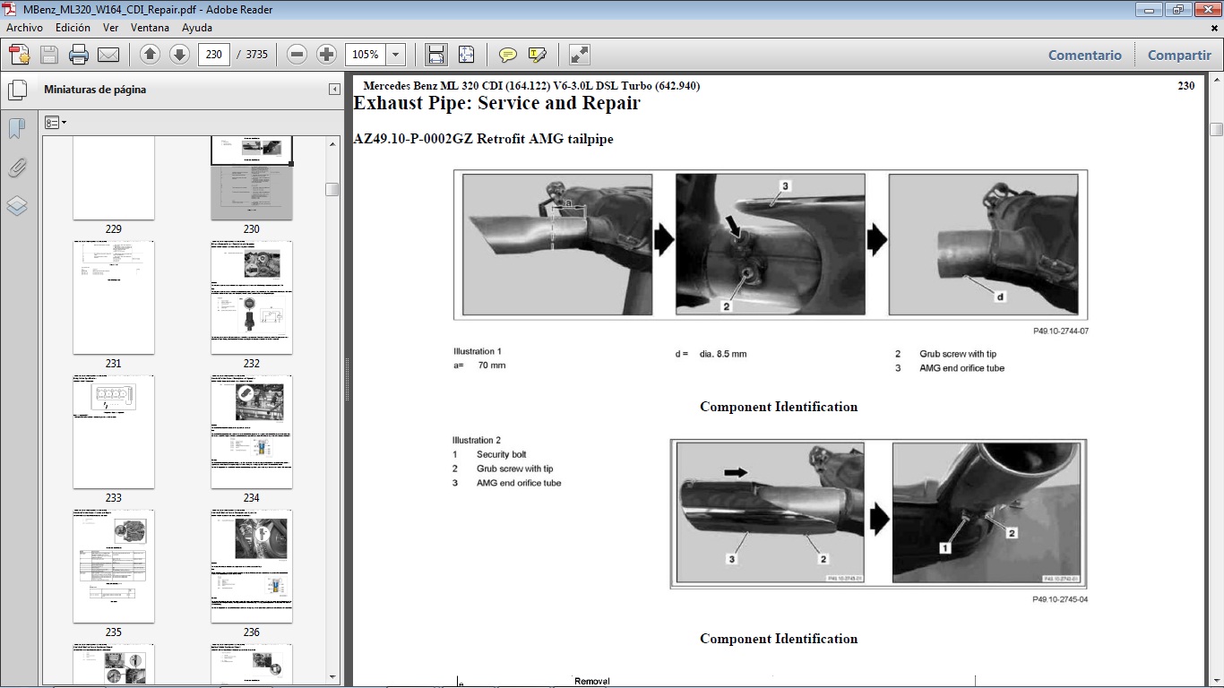 Manuales de Taller de MERCEDES BENZ
