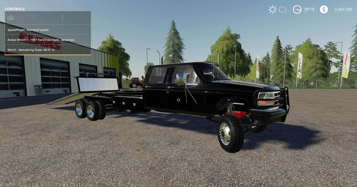 FS19 1997 Ford Rollback v1.0 - FS 19 & 22 USA Mods Collection