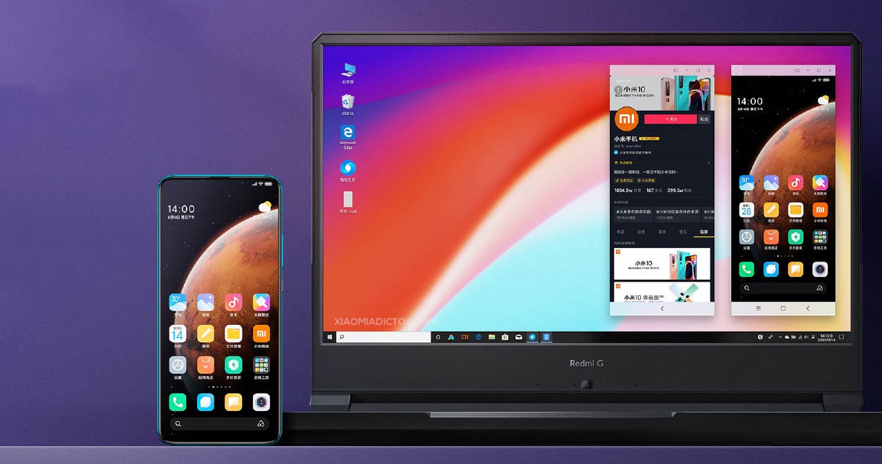 Ecco com'è e come funziona Xiaomi MIUI Desktop, lo smartphone sul PC
