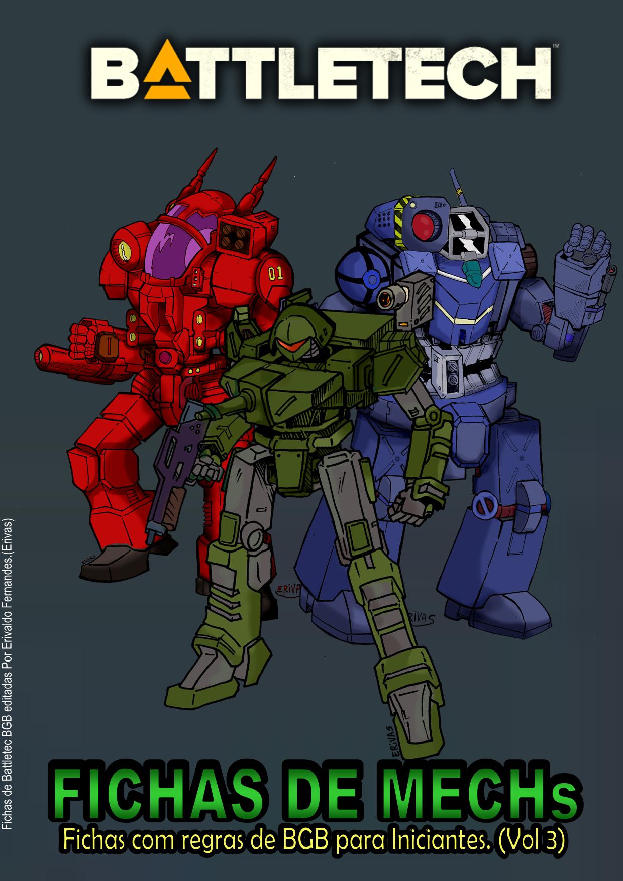 Conclave da Aventura : Battletech - Novas Fichas para BGB