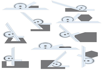 Protractor, Vernier bevel protractor & Optical bevel protractor ...