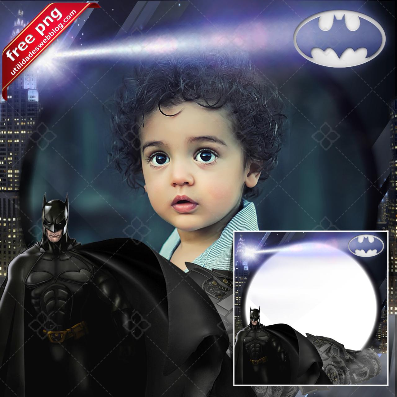Marco para fotos de Batman | Marcos y Recursos