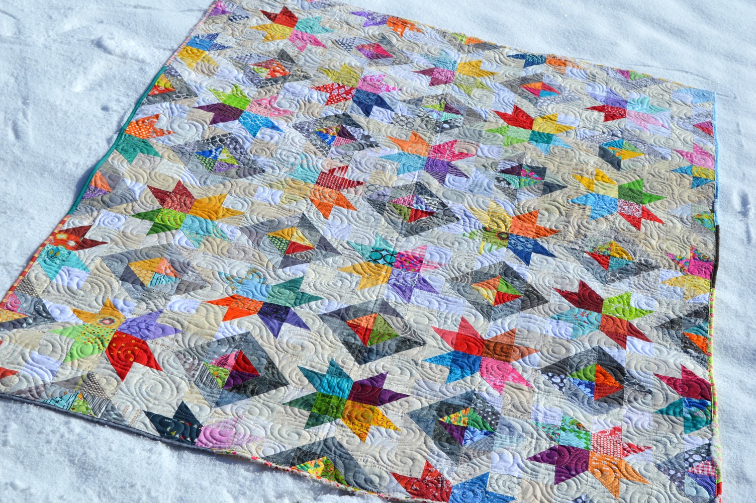Happy Quilting: Star Value Quilt Finish!!!