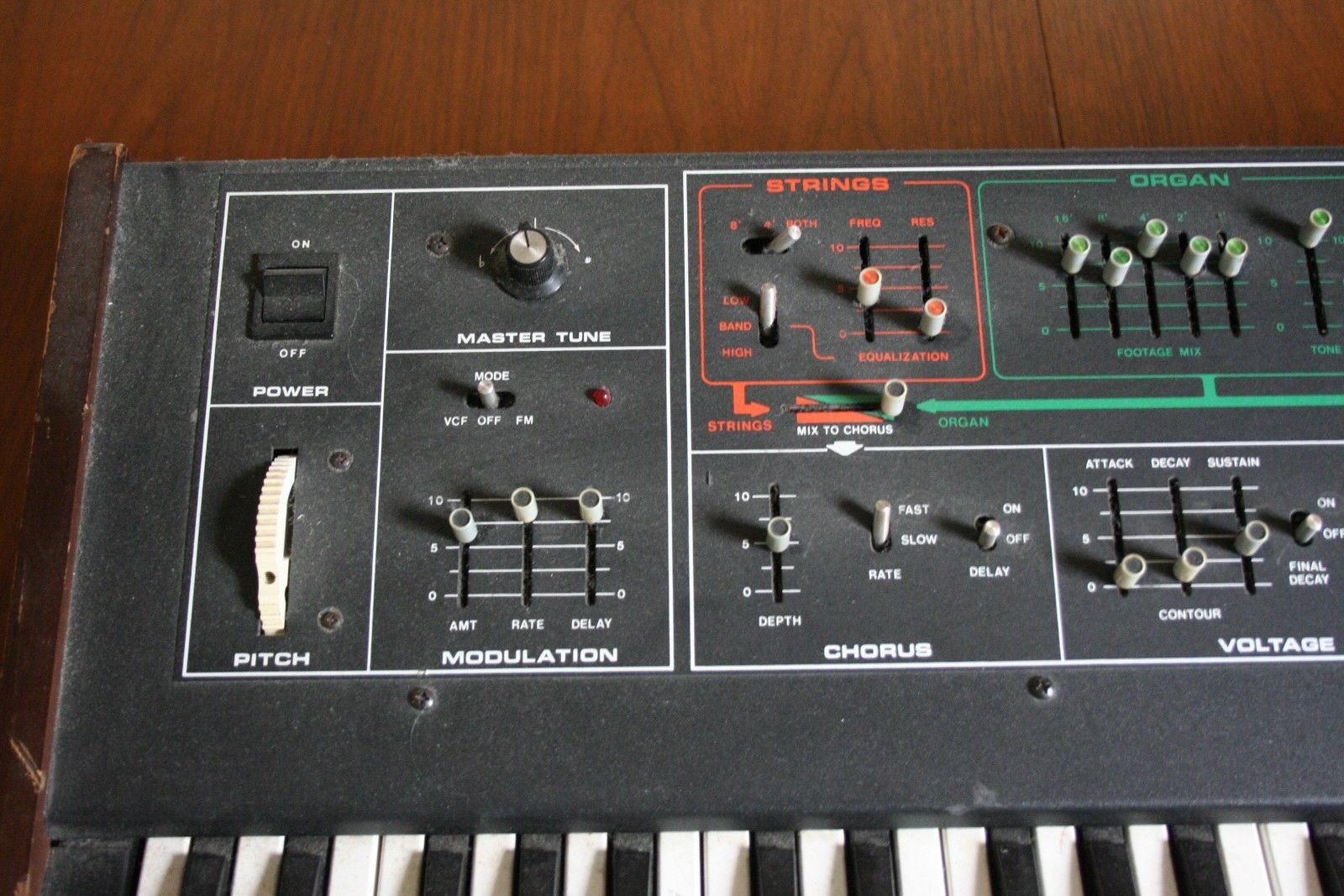 MATRIXSYNTH: Moog Opus 3 Strings Organ Brass Synthesizer