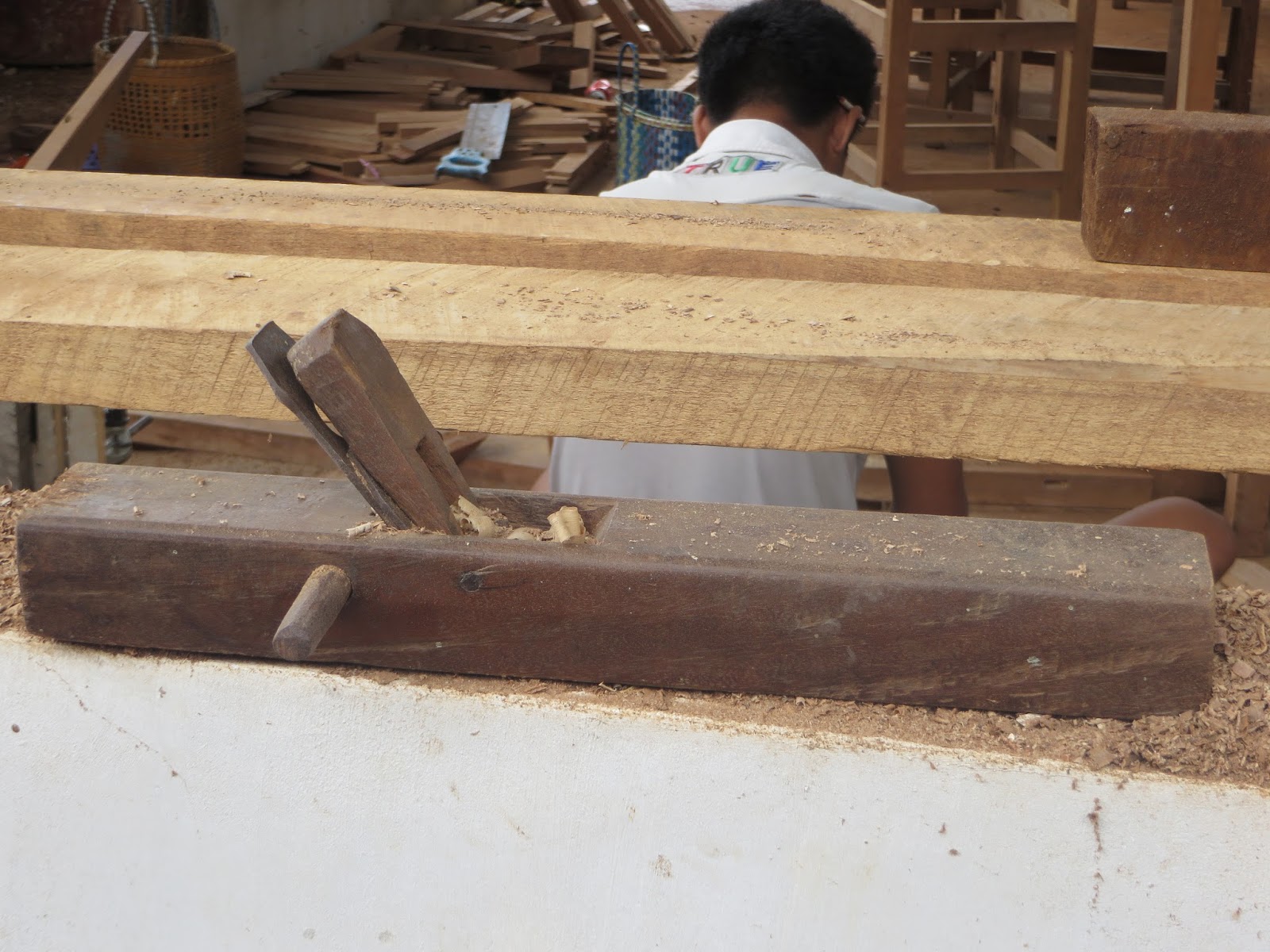 Kees: Woodworking in Burma, handtools