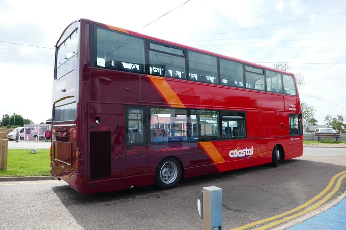 East Norfolk (& East Suffolk) Bus Blog: Coastal Red Decker in Service