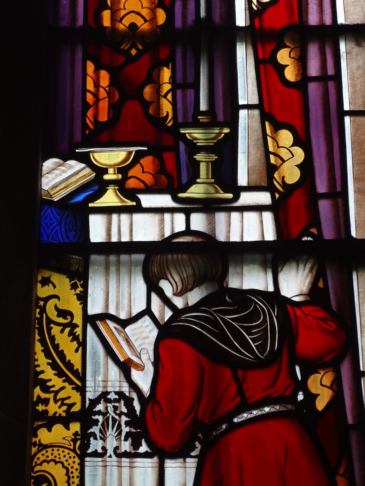 A Clerk of Oxford: Medieval People in Modern Stained Glass: Evesham Edition