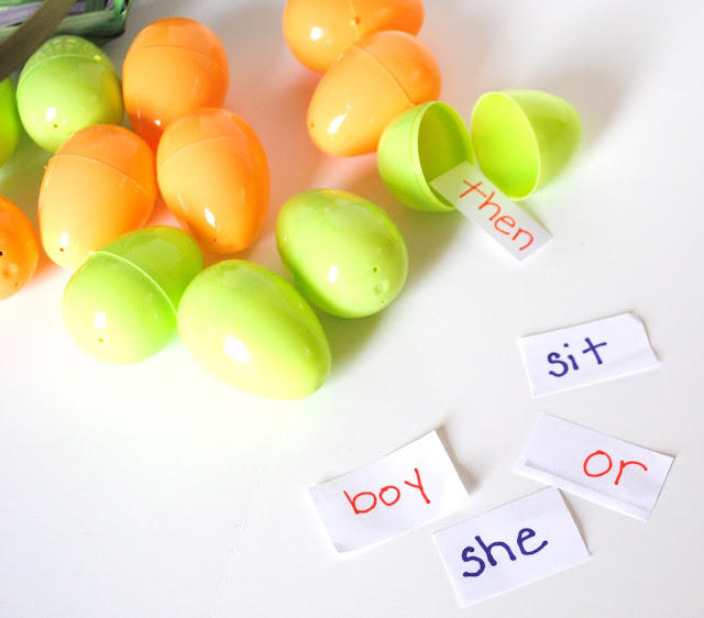 Milostones Creates: {Sight Words~~Easter Egg Edition}