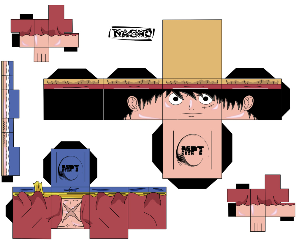 Traumapolis: One Piece papercraft