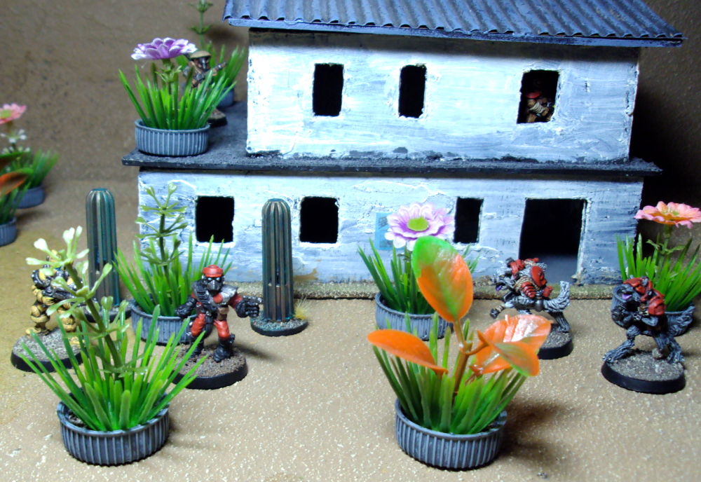 Deathworld Adventures: Flower Pot Terrain Pieces