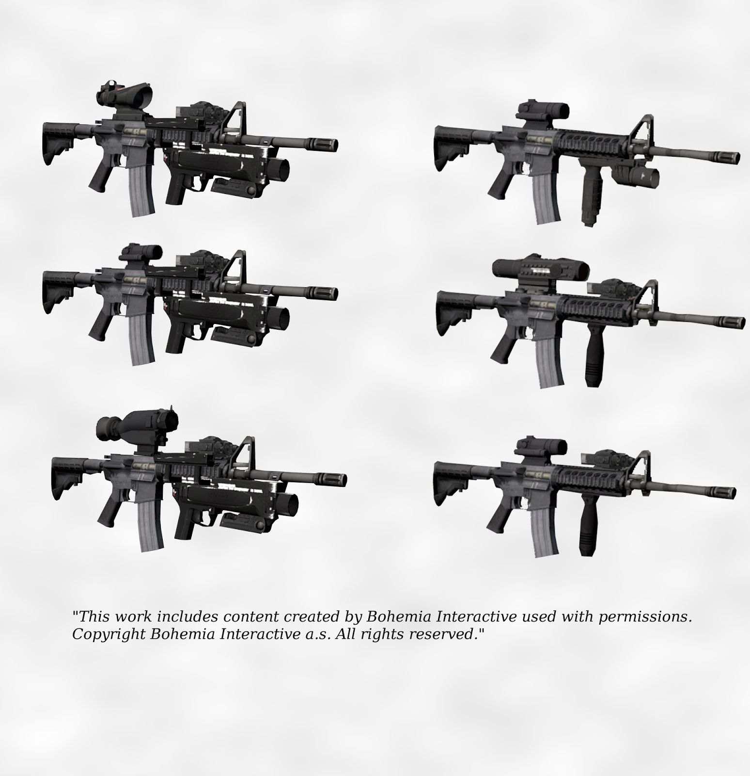 Arma 2 の SCAR-L を M4 に置き換えするアドオンが公開 | 弱者の日記^^ - Arma 3 MODとアドオン紹介