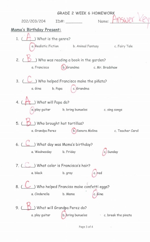 Edhelper Answer Key For Free