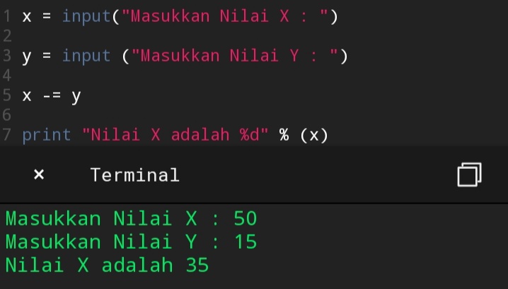 Operator pada python - Suka code - Suka Code Operator pada python - Suka code - Suka Code