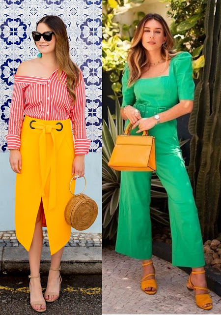 Bruna Virgínia da Silva: 12 Looks coloridos para se inspirar!