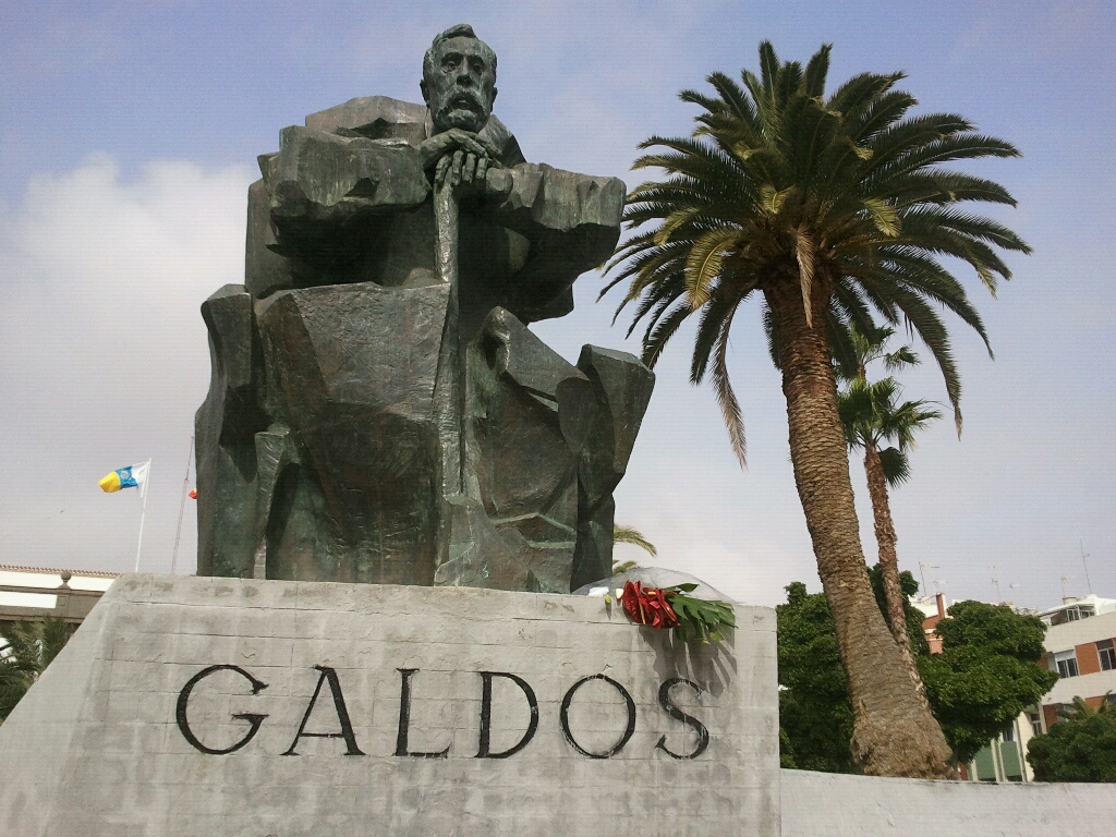 Esculturas Gran Canaria: Monumento a Benito Pérez Galdós, Obra de Pablo ...
