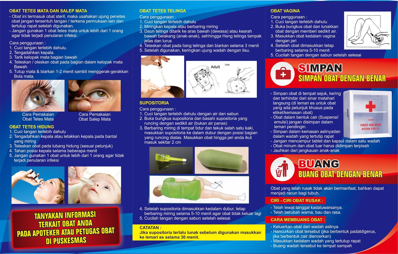 Brosur / Leaflet Dagusibu ~ Puskesmas Jenggot