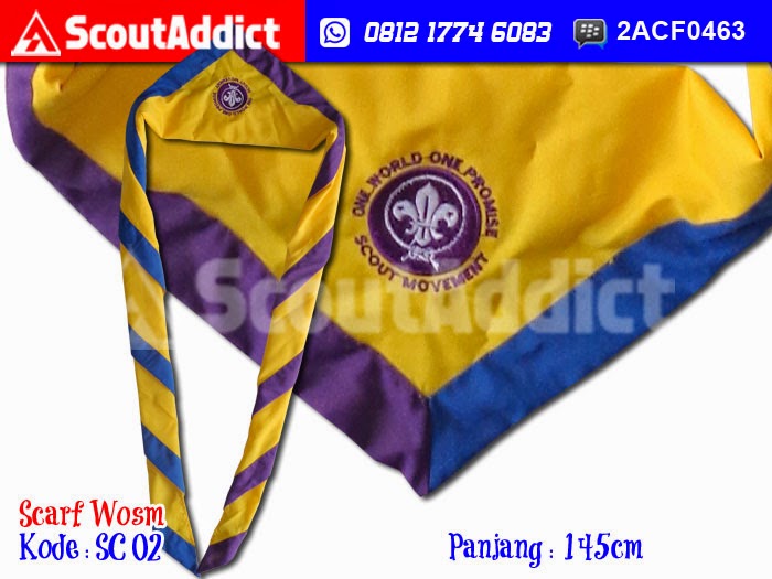 Hasduk, Scraft, dan Bandana Pramuka ~ Kedai Pramuka ScoutAddict Kediri