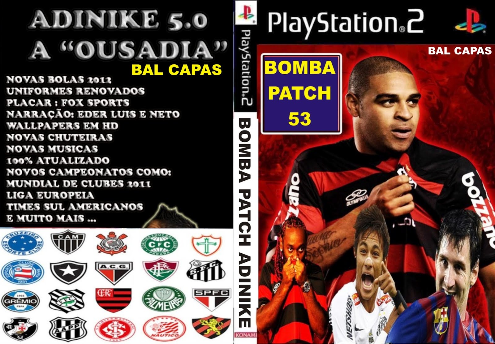 .: BOMBA PATCH 2012 e 2013 ps2