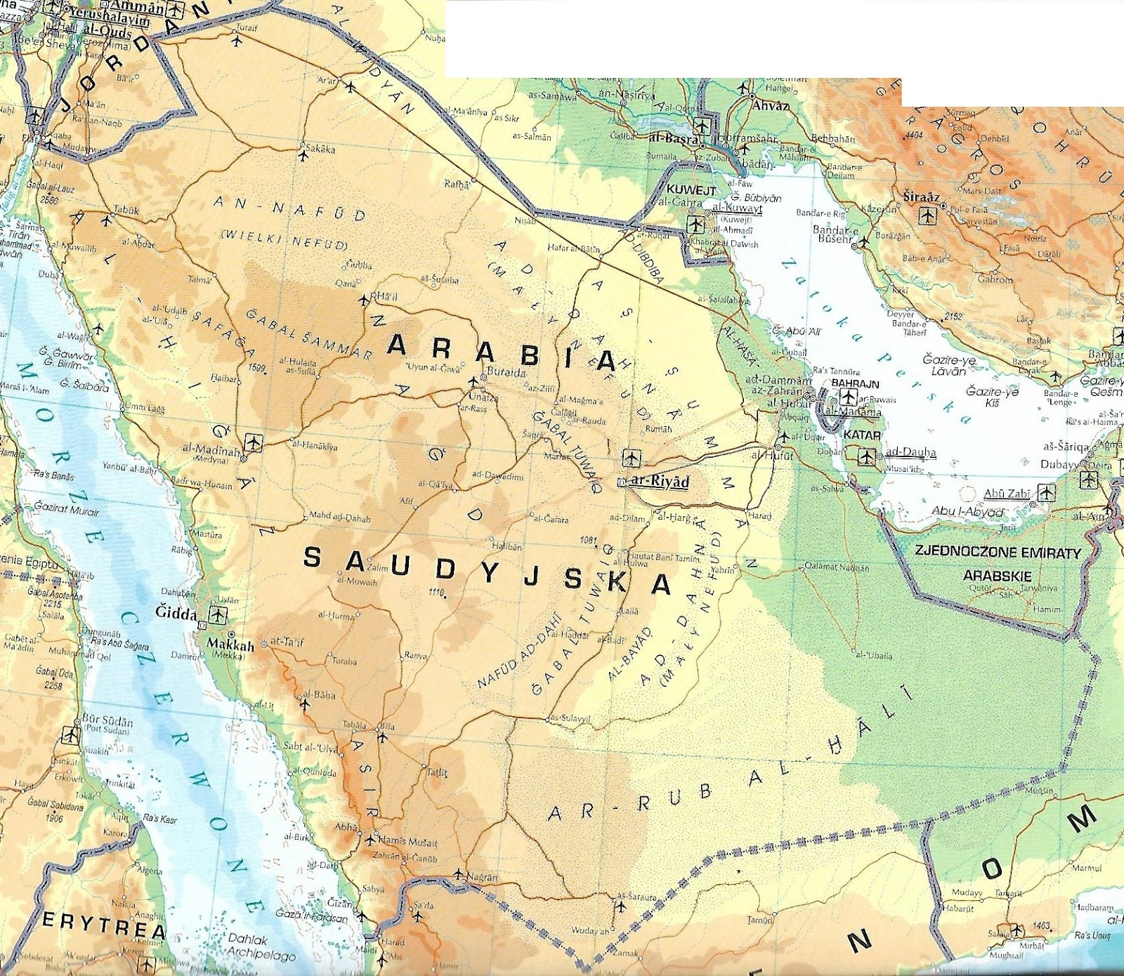 Wojtek z Roztoki. : Arabia Saudyjska