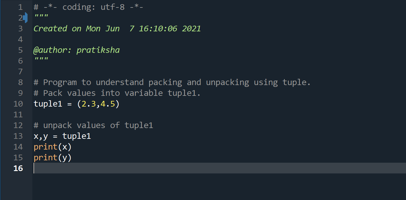 Python Data Structure
