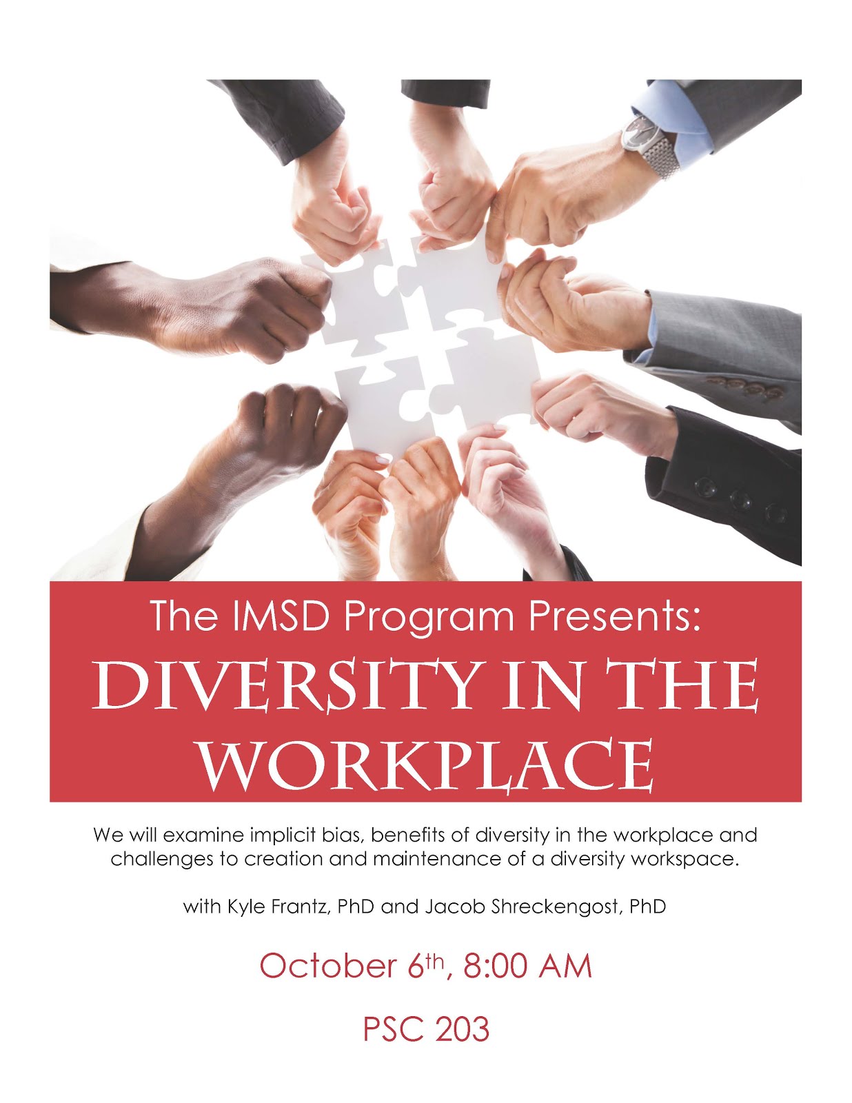 Diversity Workshop Overview | Initiative for Maximizing Student Development