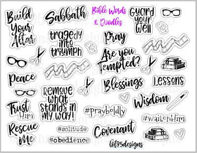 Praise and Pray Bible Journaling: February 2018