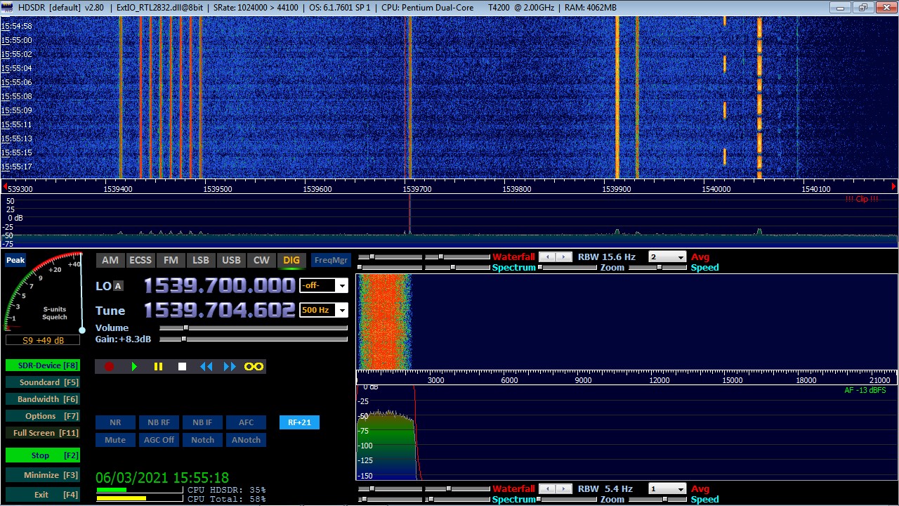 Inmarsat decoding STD-C EGC Messages - ACARS - ADSB - Jaero - Planeplotter