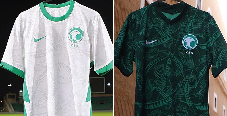 Nike Saudi Arabia 2020 Home & Away Kits Released - Footy Headlines