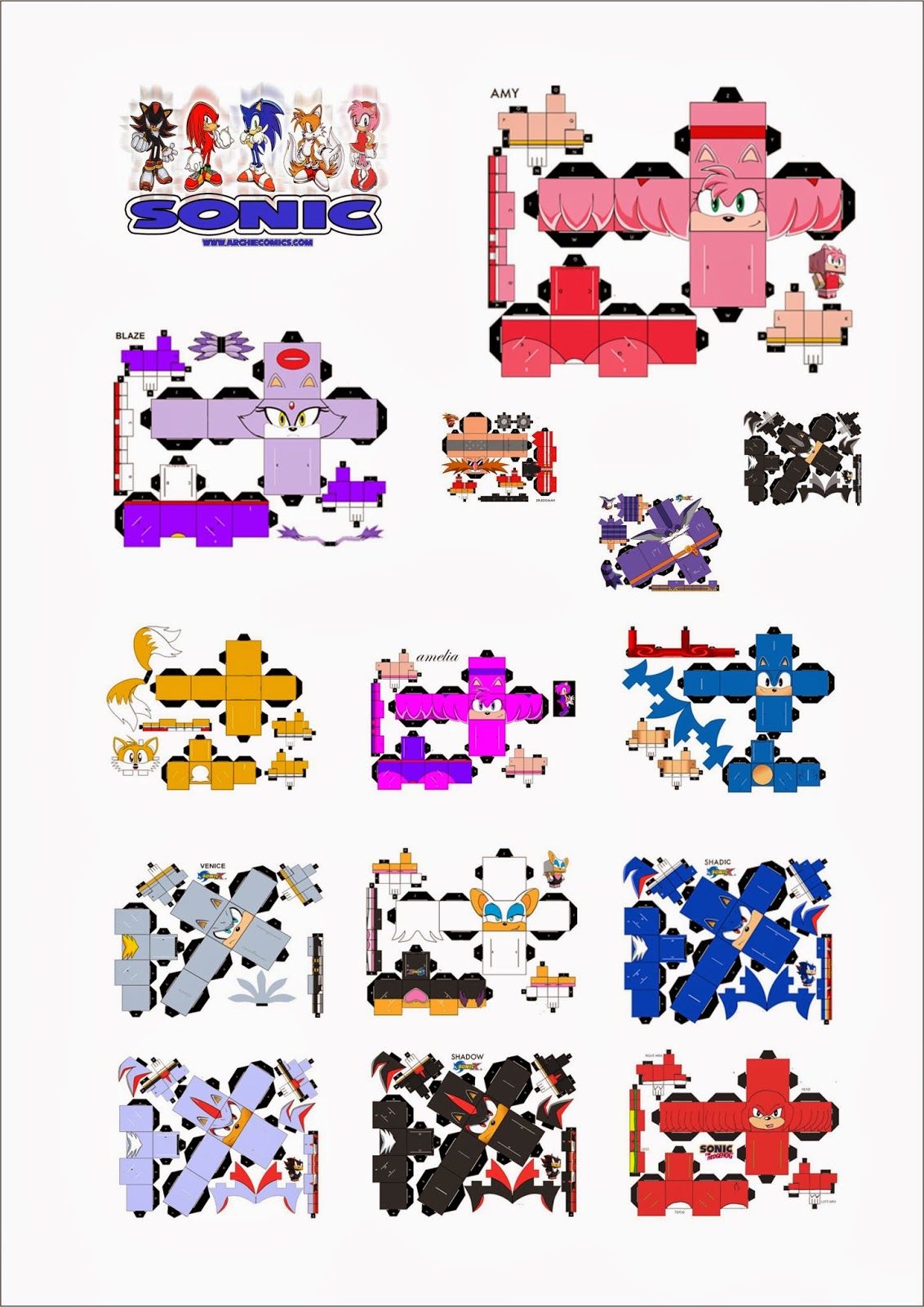 TEMPLATE PAPERCRAFT - Paper Replica