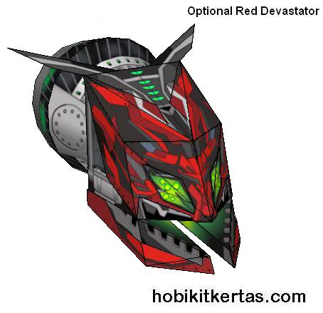 Papercraft Devastador ROTF Completo - Transformers Matrix