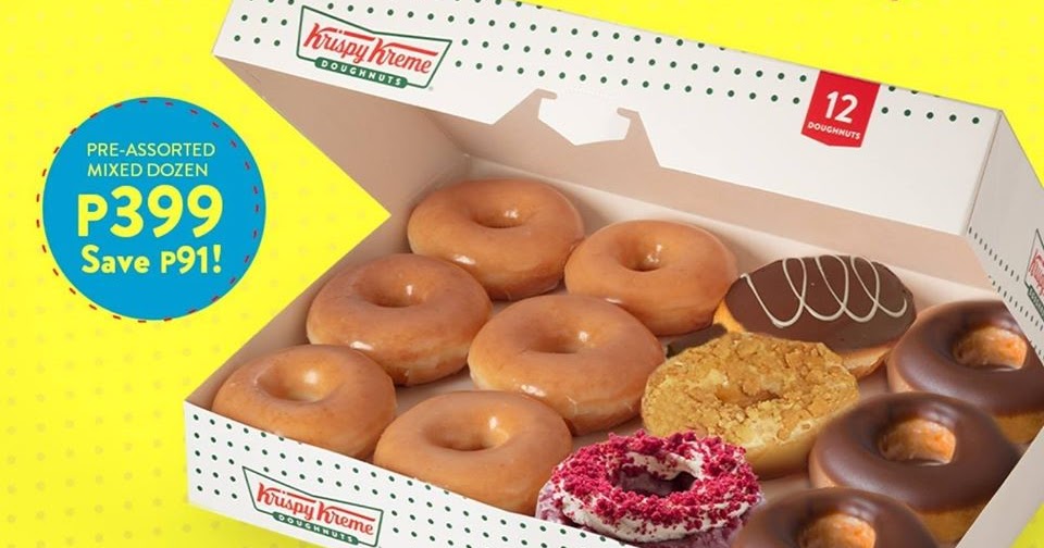Manila Shopper: Krispy Kreme Delivery Dozen Deal: Aug 2020
