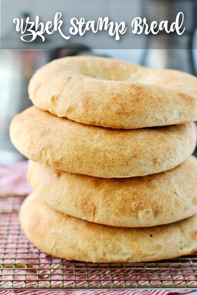 Uzbek Stamped Bread (Non/Nan) | Karen's Kitchen Stories