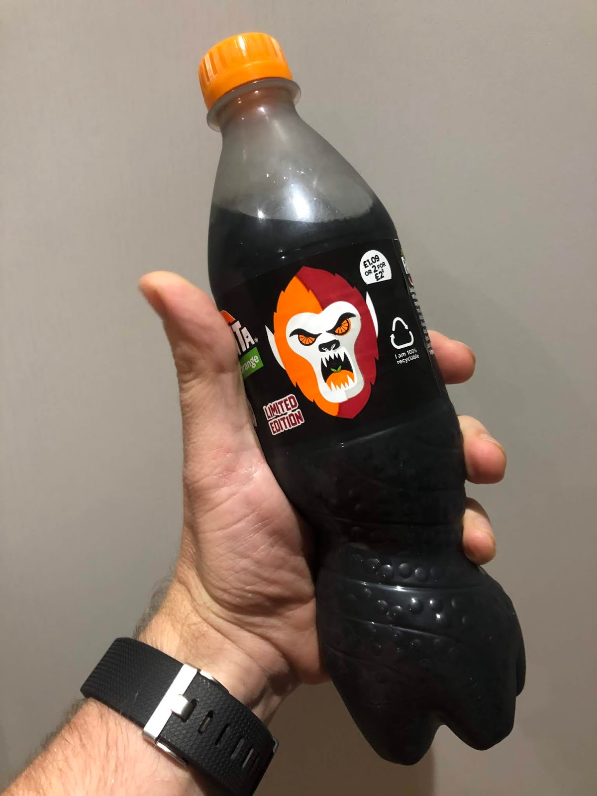 Fanta Dark Orange- Grey Drink
