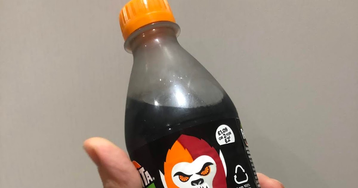 Fanta Dark Orange- Grey Drink