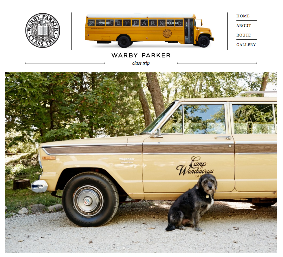 WARBY PARKER class trip at camp... | Camp Wandawega