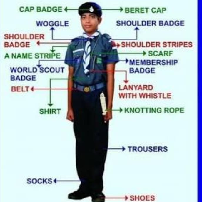 KV Saharsha Scout and Guide