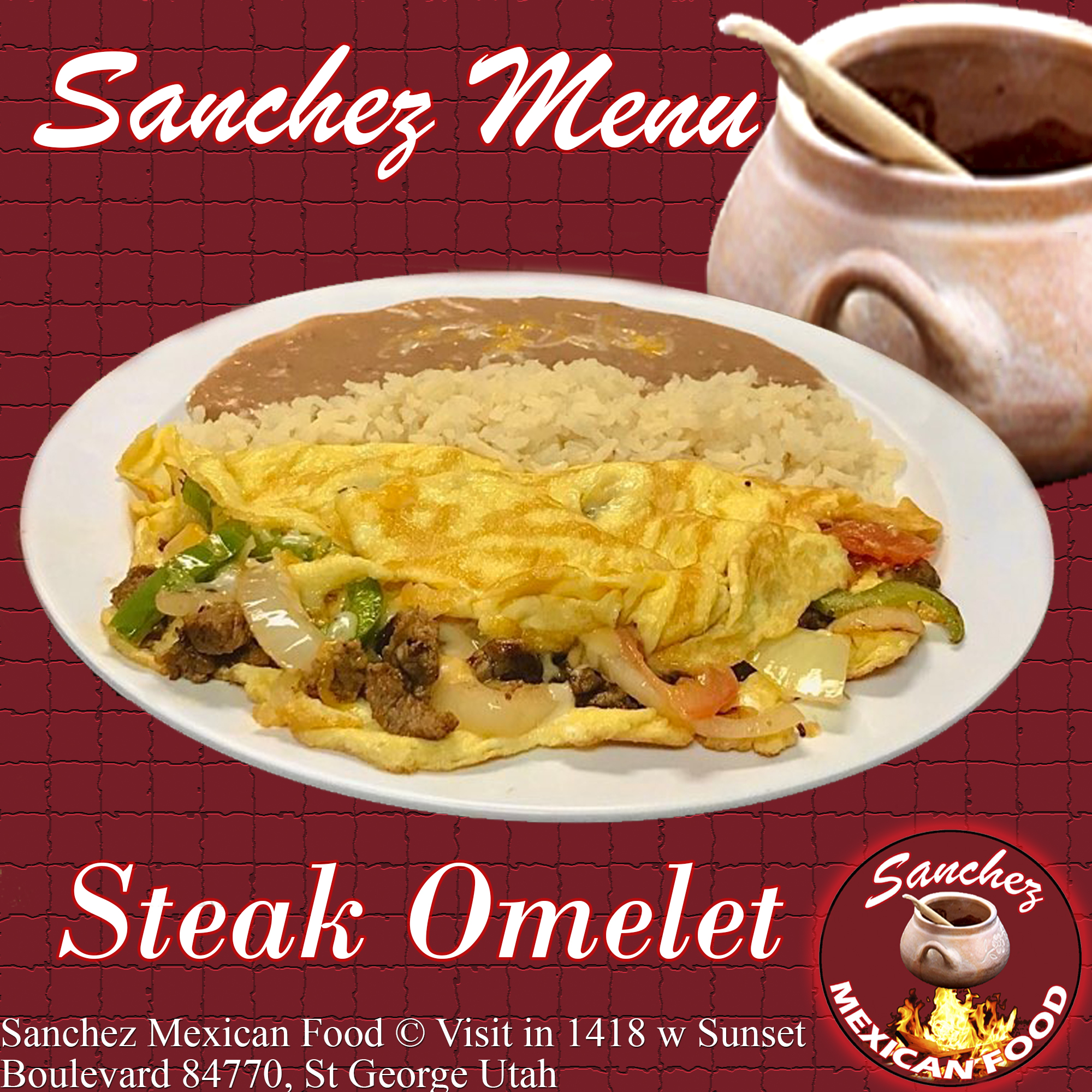 Menu ~ Sanchez Mexican Food