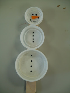 mollie's mom: Snowman Puppet