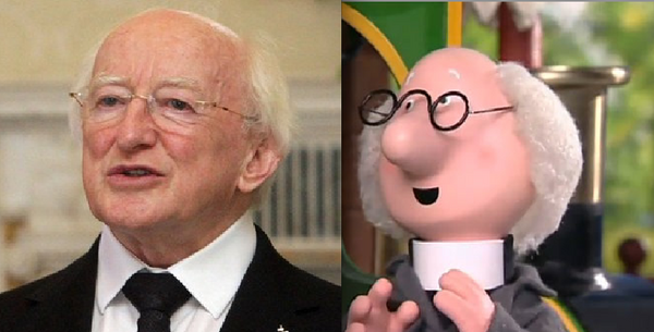 Bobbledegook: Michael D. Higgins - small but perfectly formed!
