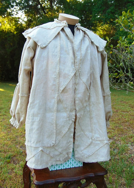 The Antique Sewist: 18th Century American "Hunting Frock Coat" or Shirt.