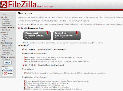 ติดตั้ง FTP Server บน Windows 7 ด้วย FileZilla - pStudioDev Developmemt ...
